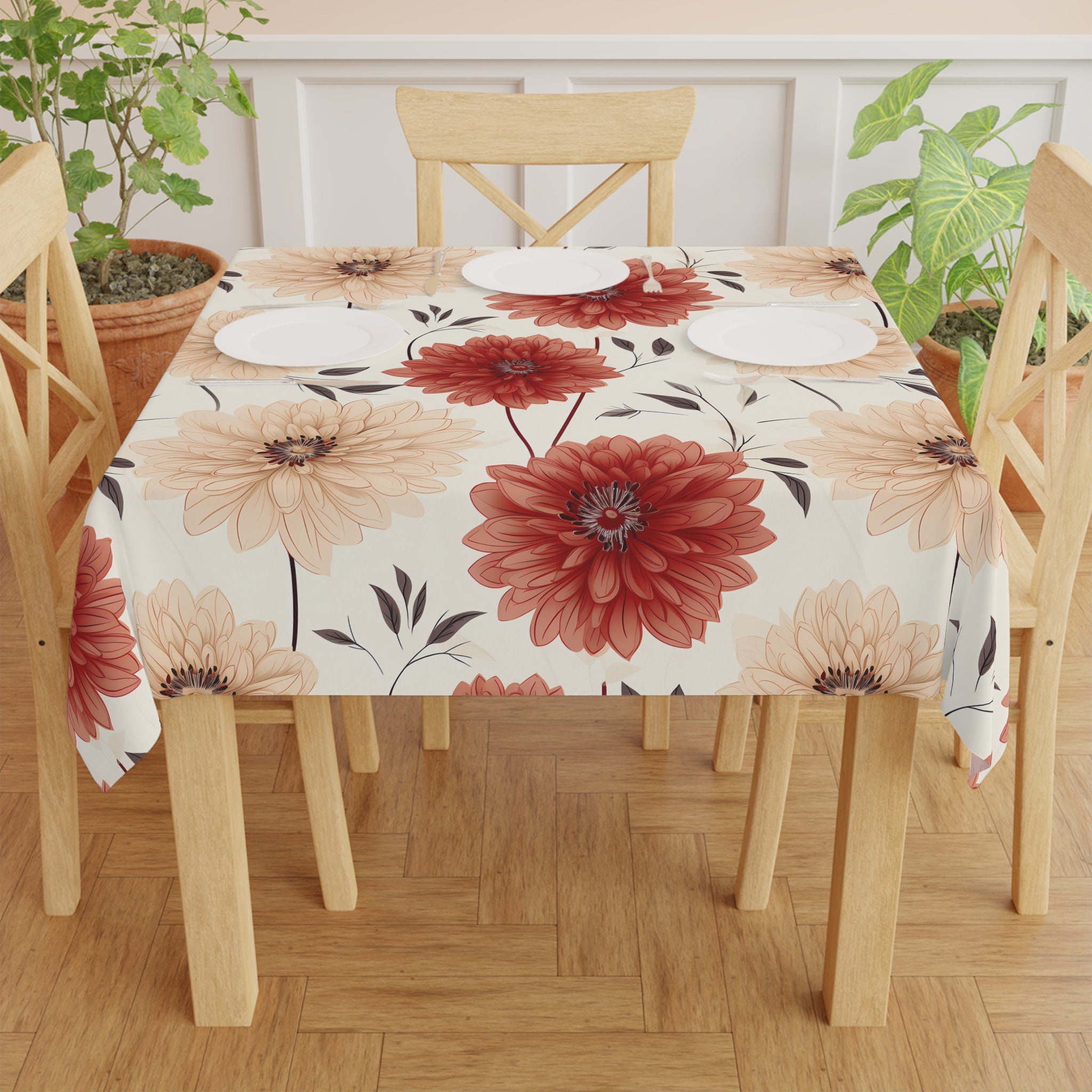 Transform Your Dining Space With the Rustic Charm of Our Country Bloom ...