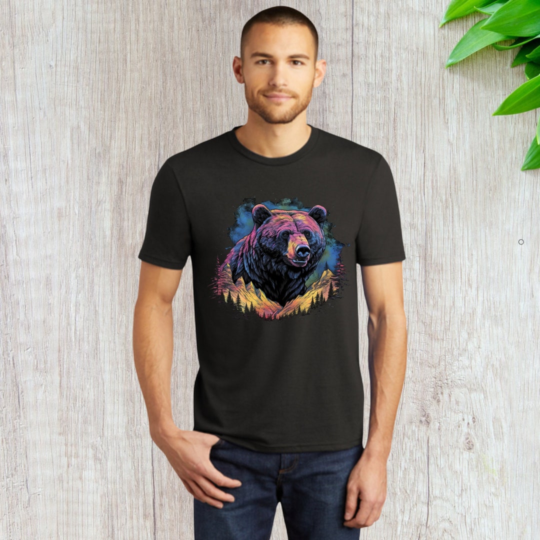 Big Bear Lake Collection, Big Bear Shirt, Customizable, Bear Shirts ...