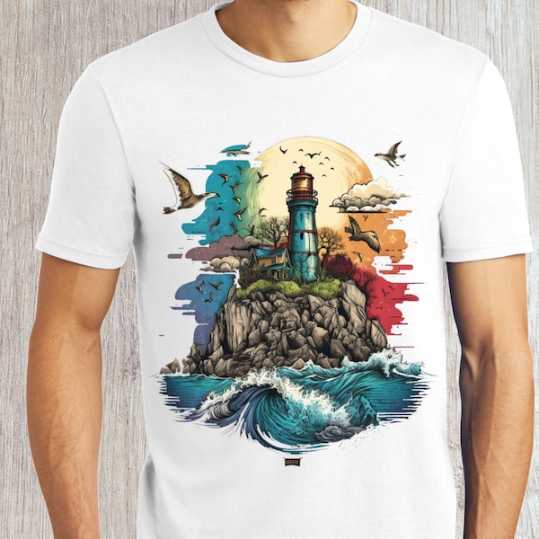 Lighthouse Shirt - Etsy