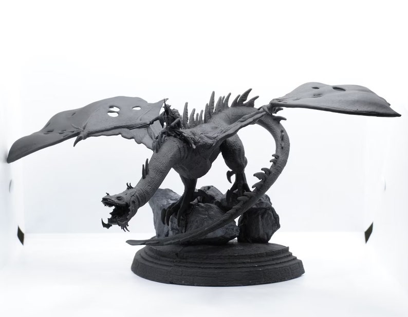 The Witch-king of Angmar & Fellbeast the Lord of the Rings LOTR STL 3D ...