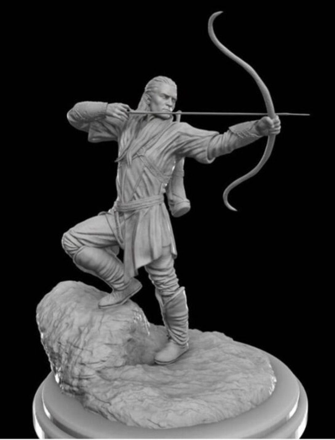 Legolas the Lord of the Rings LOTR STL 3D File - Etsy