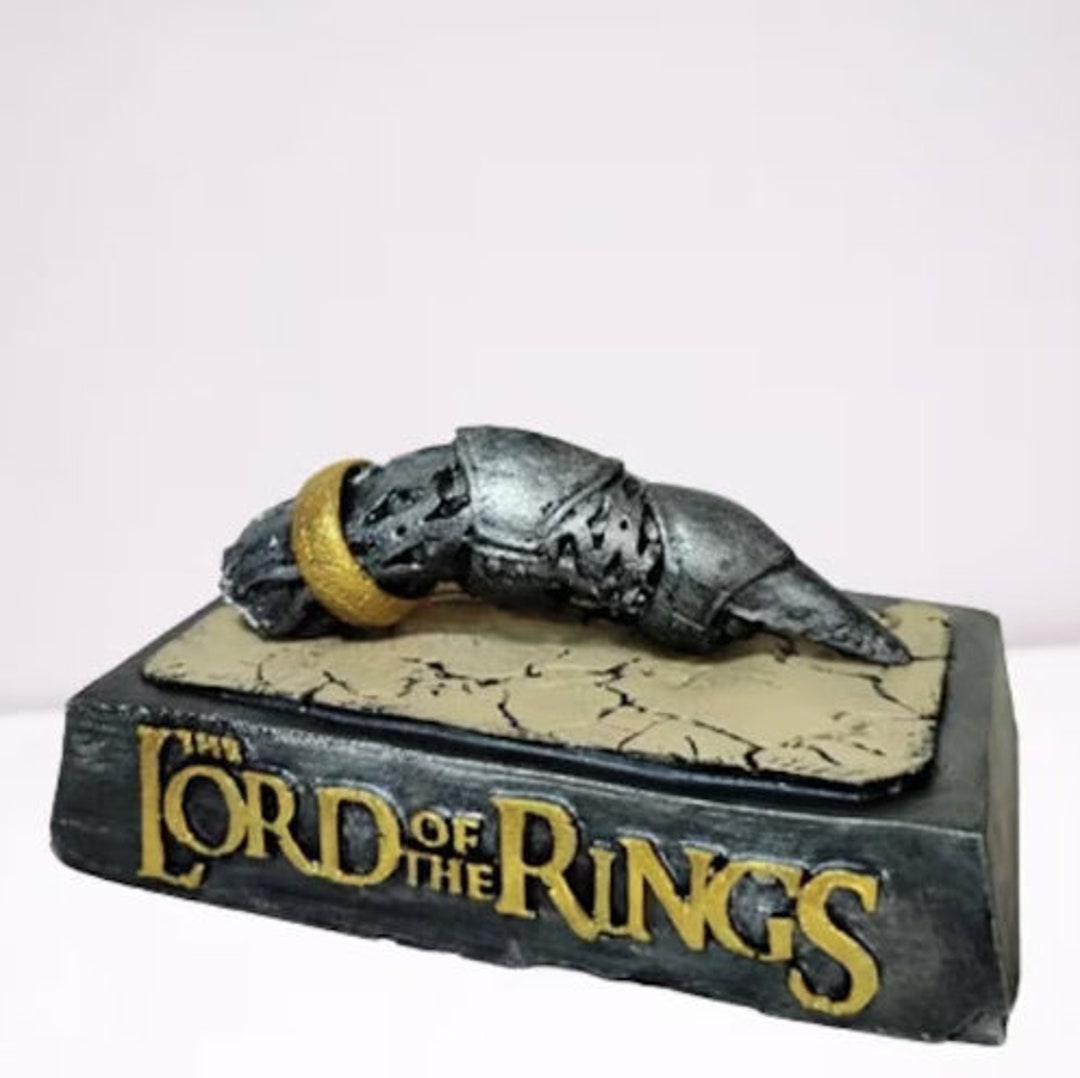 One Ring And Saurons Finger The Lord Of The Rings Lotr Stl 3d File Etsy