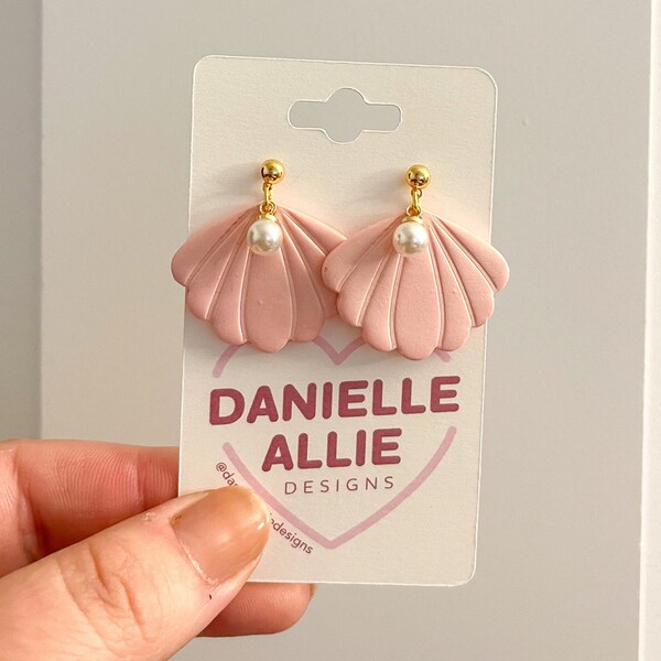 Shell Earrings - Etsy