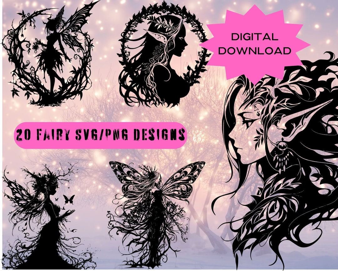 Fairy Svg, ELF SVG, Wood Elf, Elven Warrior, Tree Elf, Tree Elves ...