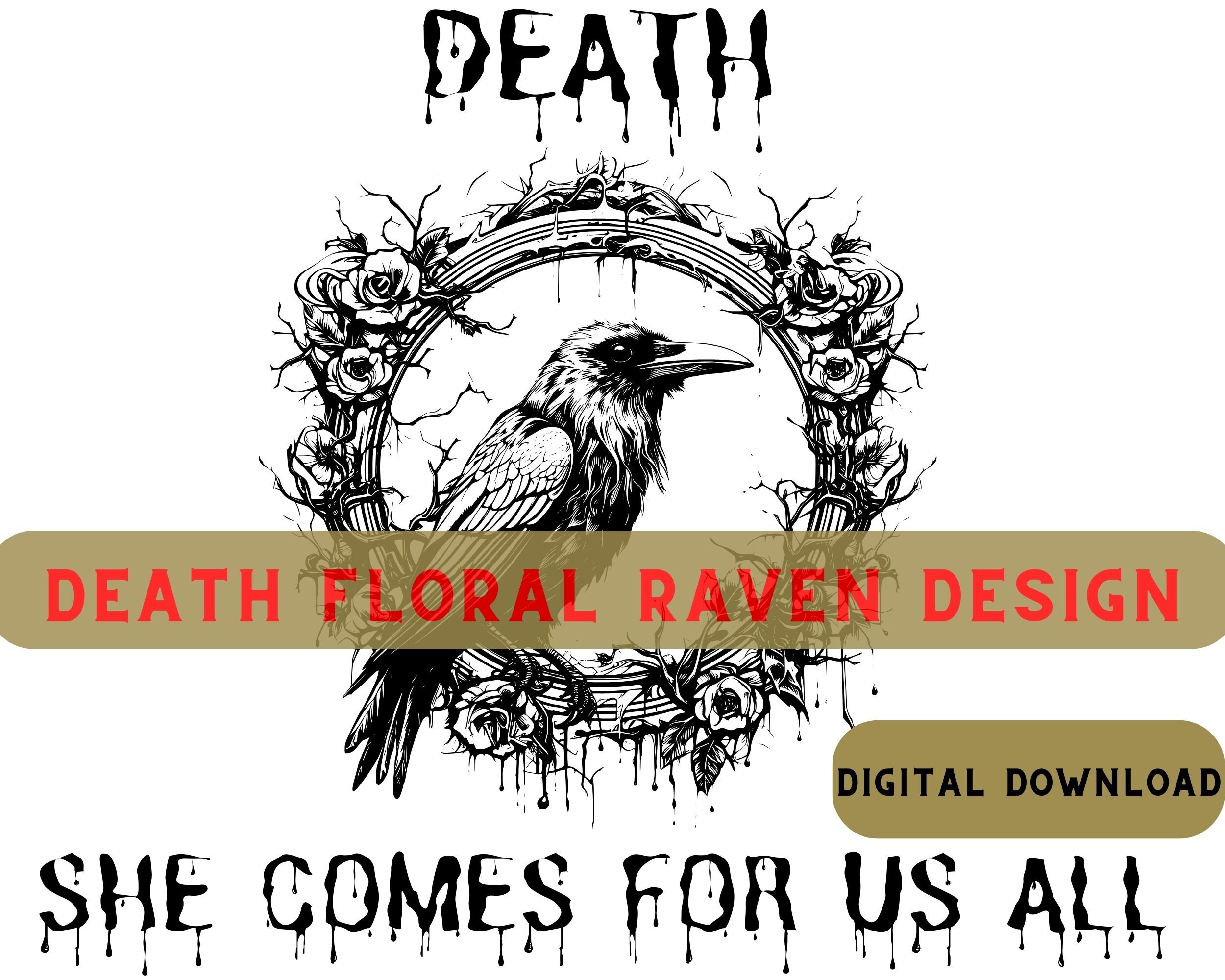 Raven Svg, Crow Svg, Crow Silhouette, Raven Png, Bird Svg, Crow ...