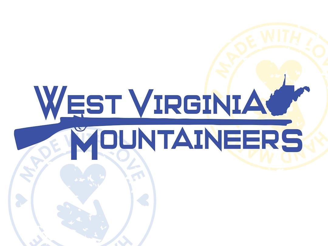 Musket West Virginia SVG Mountaineers Digital File for Vinyl Decals ...