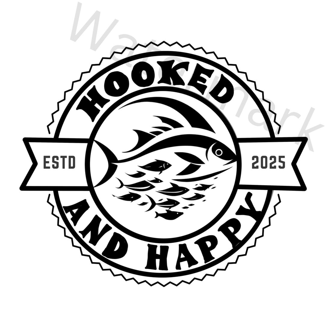 SVG Hooked and Happy Bride Edition! Wedding Bridal Digital File for ...