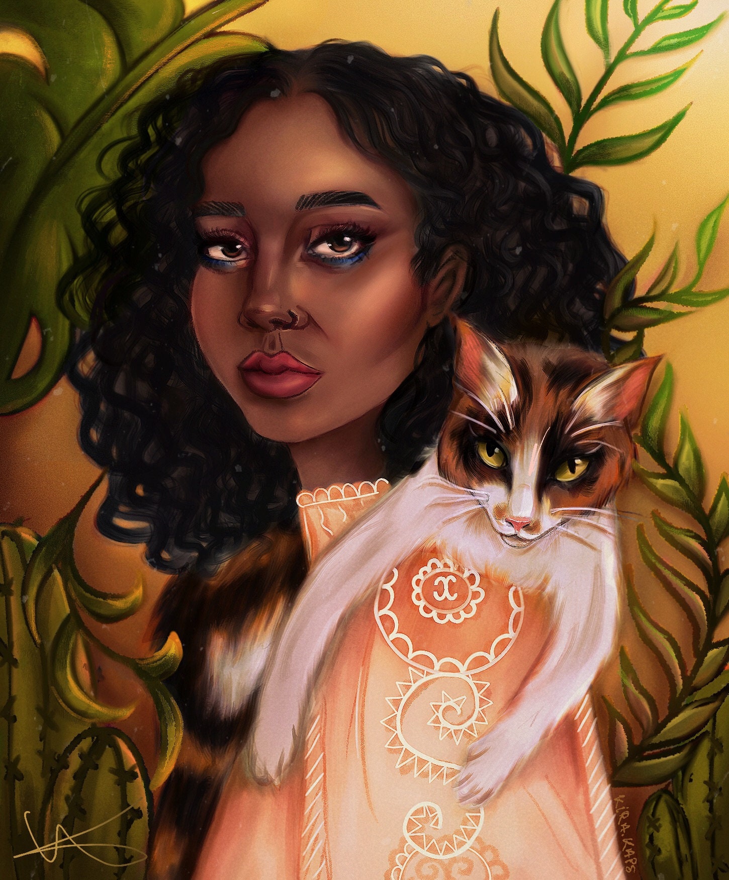 Magical and Unique Portraits: Fantasy and Illustration Artwork - Etsy