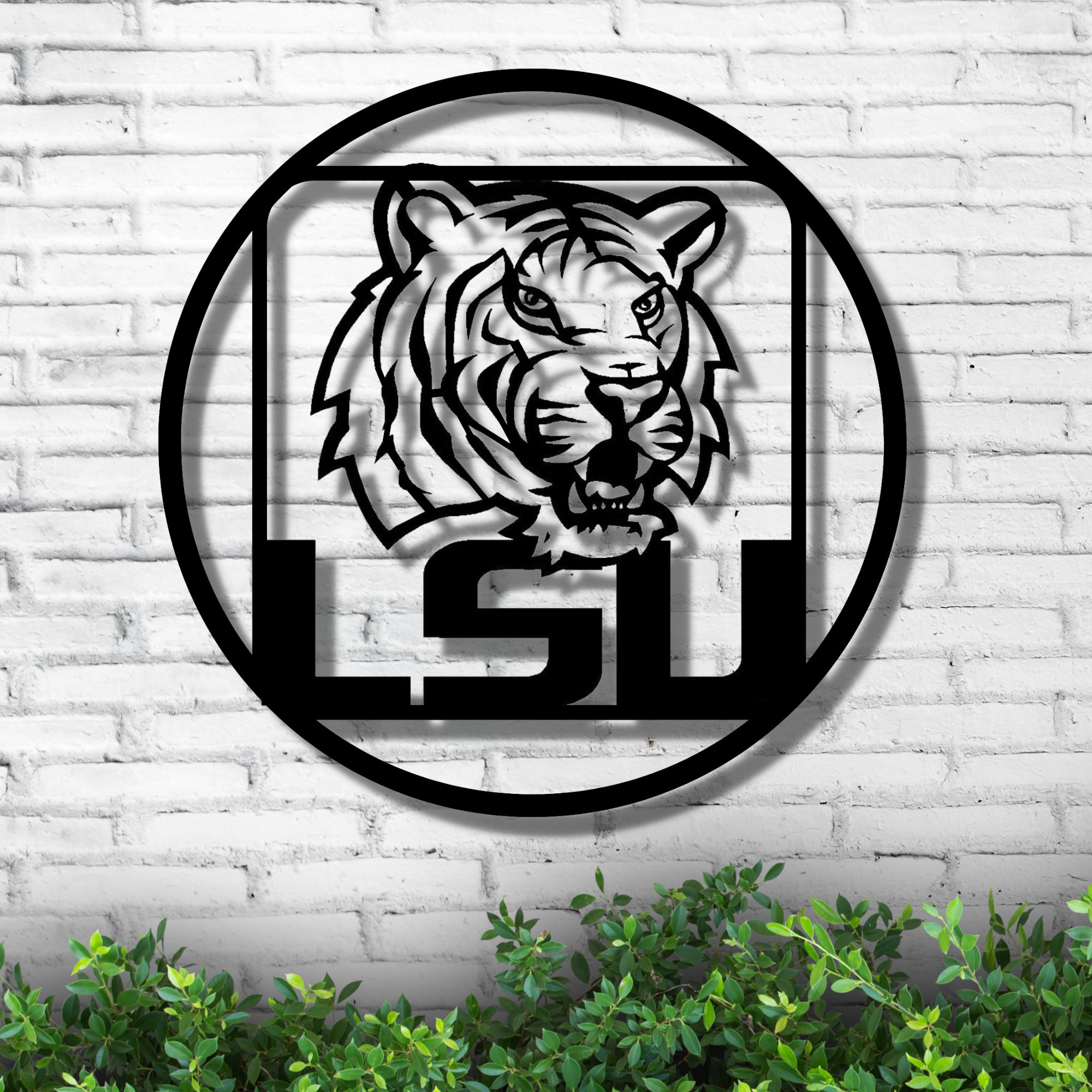 Lsu Football Logo Black And White