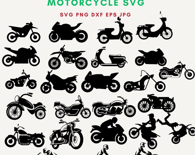 Motorcycle Svg,motor Bike Svg,biker Svg,motorcycles T-shirt Designs ...