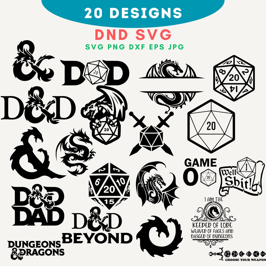 Dnd Svg Bundle,dnd Png Bundle,dnd Designs,crying is a Free Action Svg ...