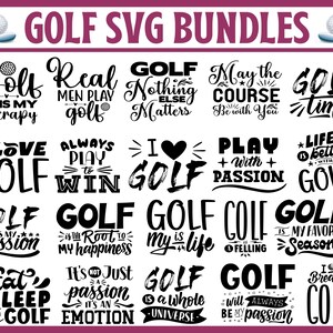 Golf Svg Bundle, Golf Monogram Svg, Split Monogram Svg, Golf Name Frame ...