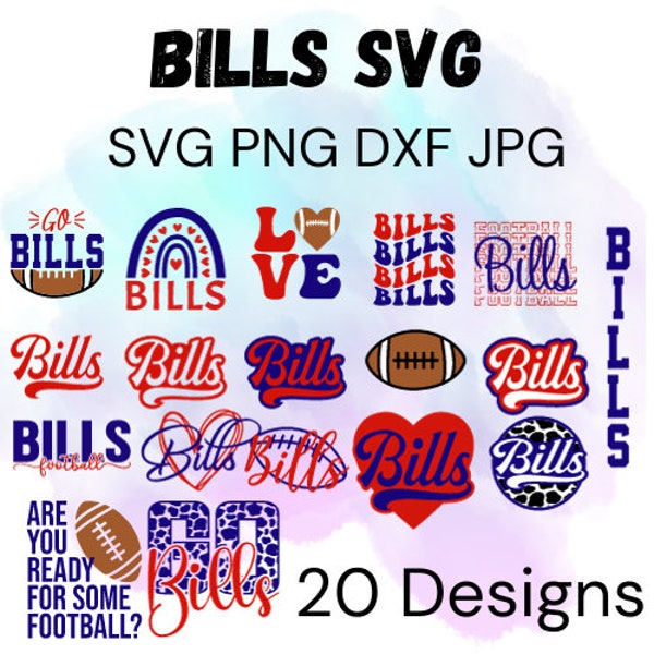 Buffalo Bills Svg - Etsy