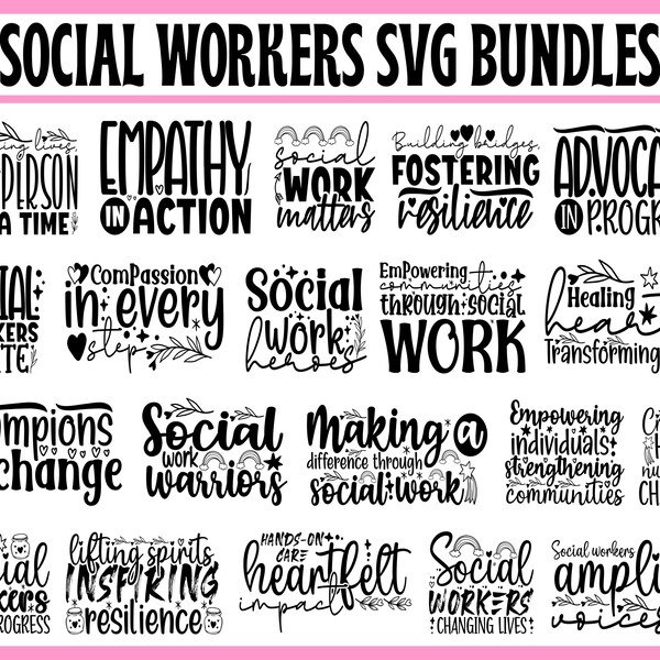 Social Worker Svg - Etsy