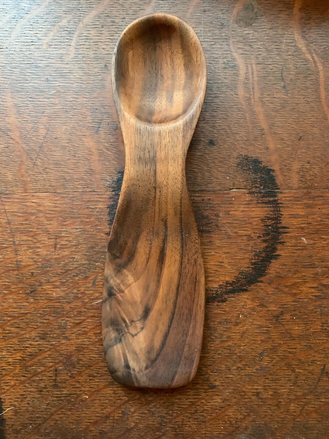 Black Walnut Camping/backpacking Spoon-spatula Wooden Utensil. - Etsy