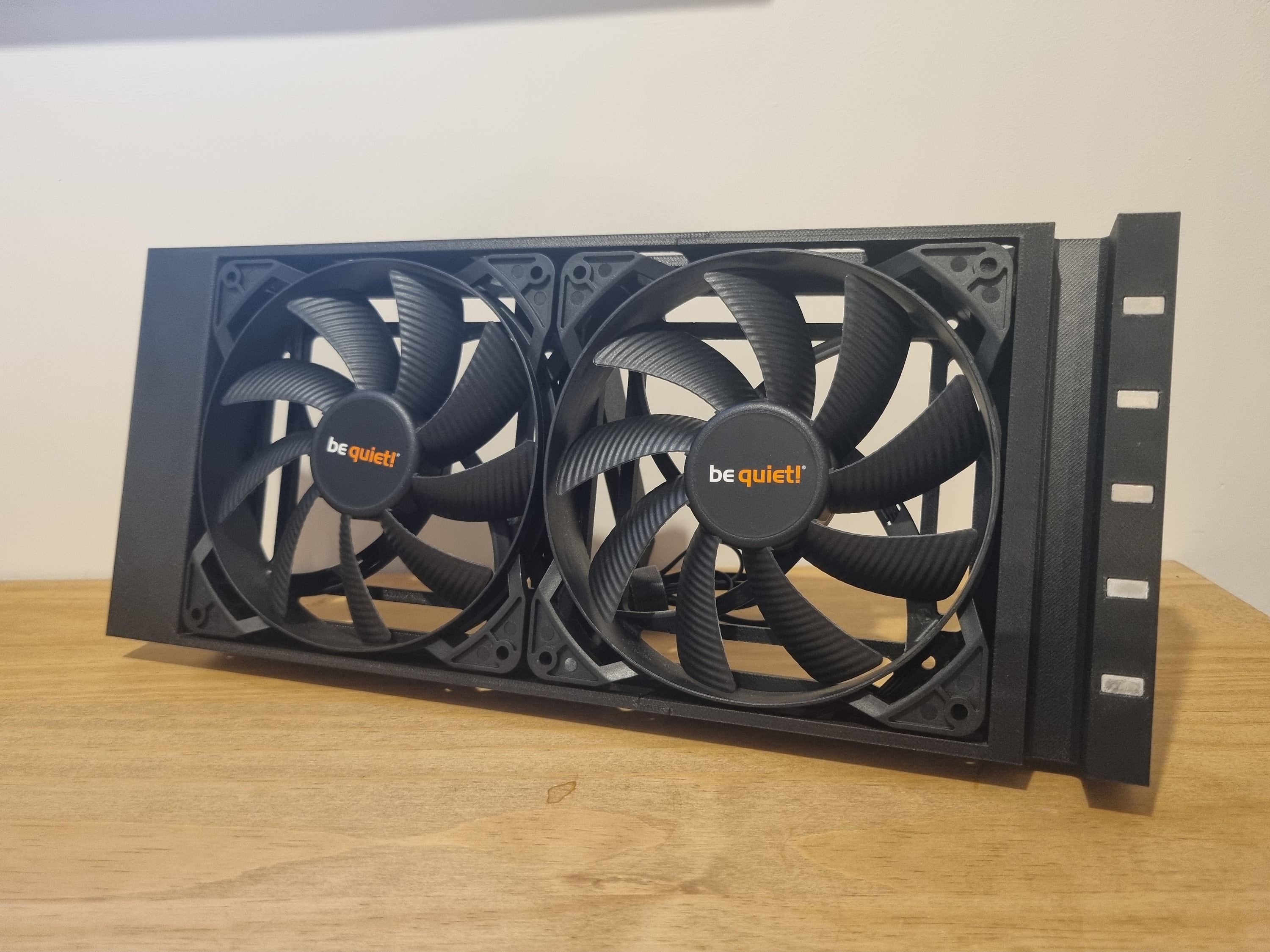 3D Printed Fractal North Fan Side Bracket Replica Upgraded PC Cooling ...