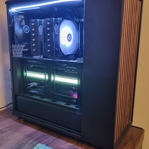 3D Printed Fractal North Fan Side Bracket Replica - Upgraded PC Cooling ...