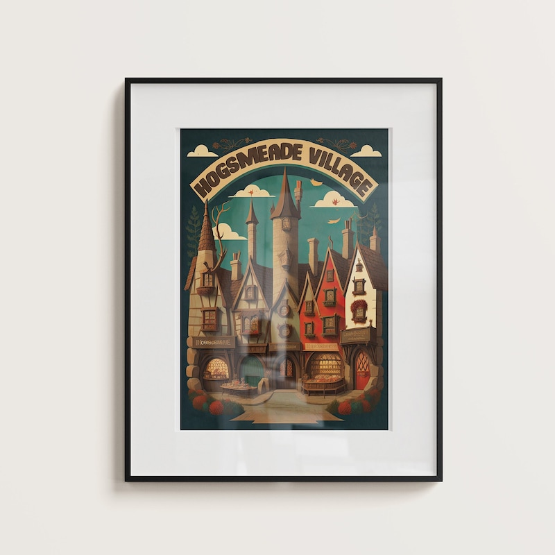 Hogsmeade Poster - Etsy