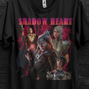 Shadowheart Baldur's Gate 3 Fan Tshirt for Gamer,laezel Appareal,bg3 ...