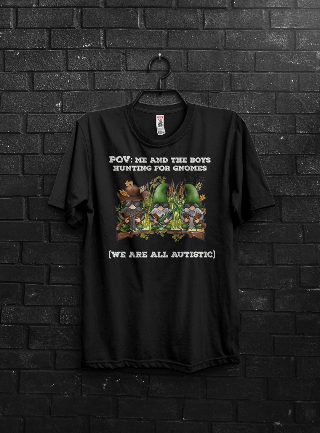 Jagd Wichtel Meme Shirt Geschenk für Spaß,sie sind überall,Lustige Tik ...
