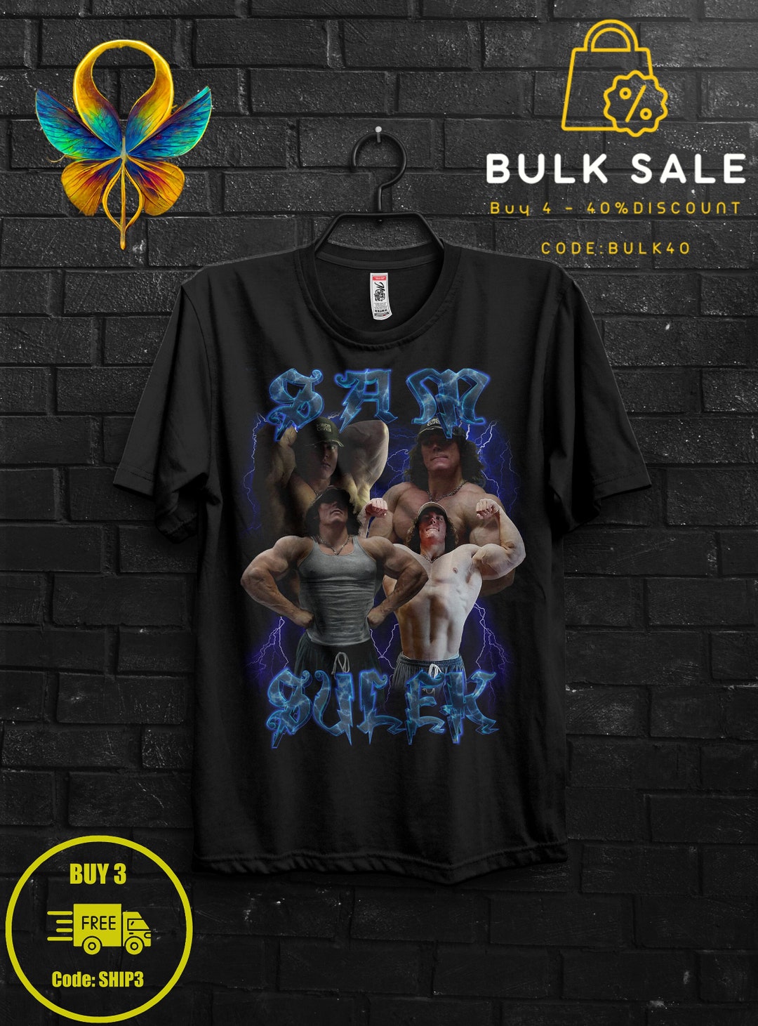 Sam Sulek Pump Cover Gift for Bodybuilder,anabolic Steroids Shirt,tren ...