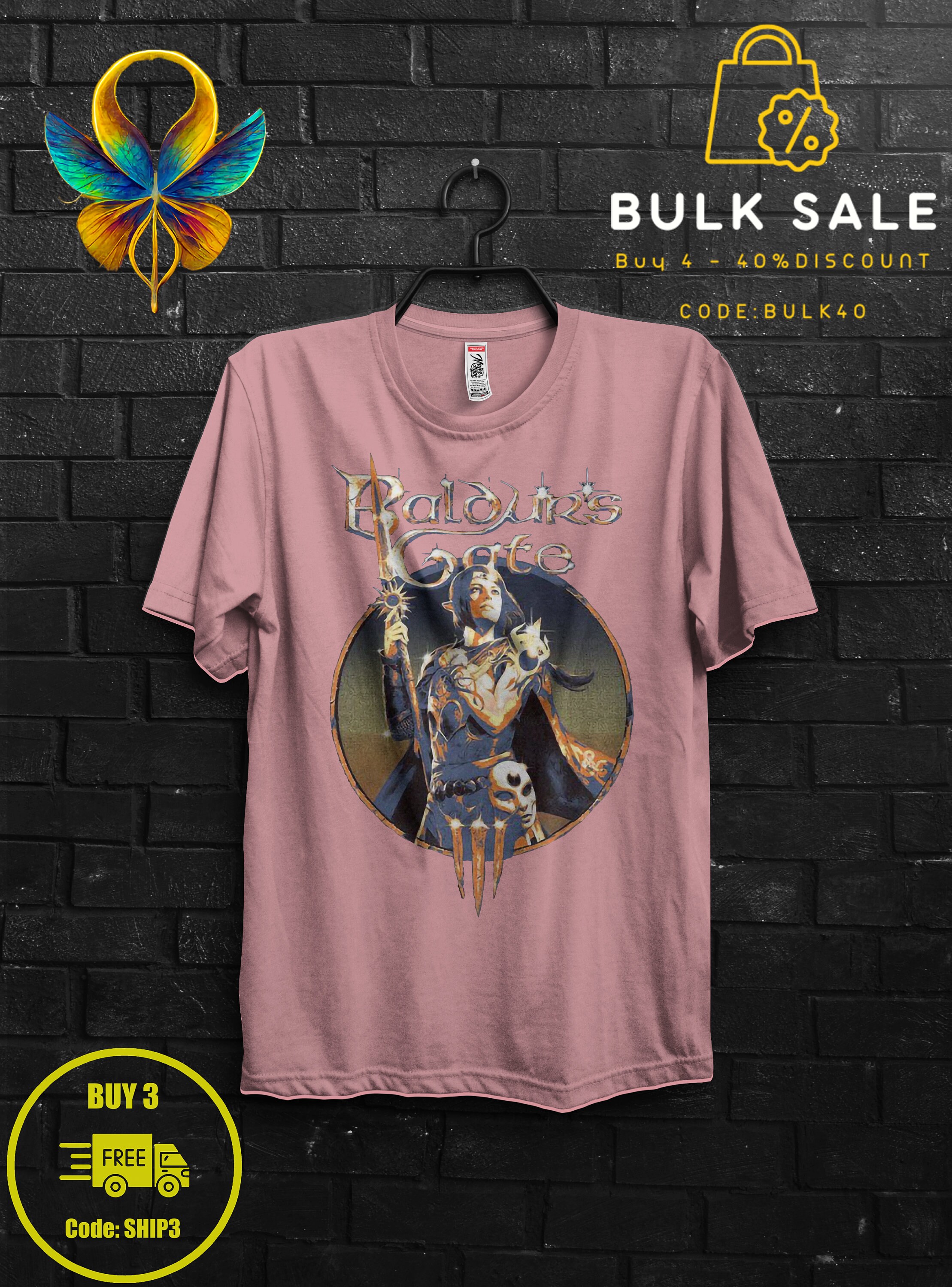 Shadowheart Baldur's Gate 3 Fan Tshirt for Gamer,bg3 Astarion Shirt for ...