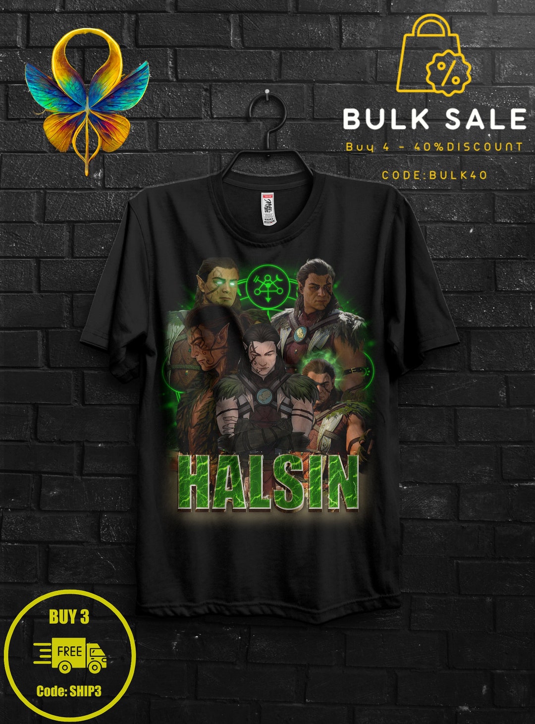 Halsin Baldur's Gate 3 Tshirt Gift for Astarion,karlach for Minsc ...