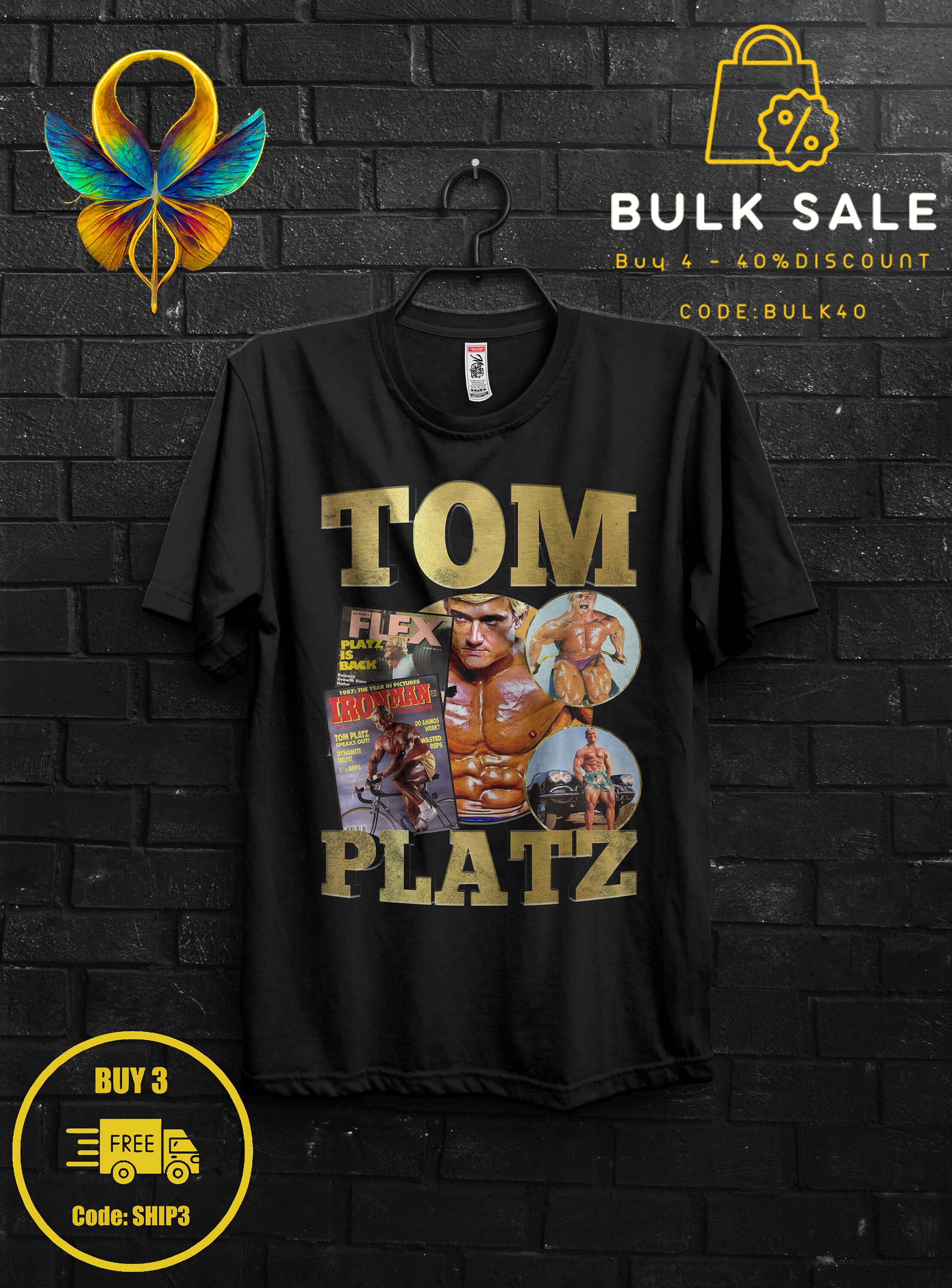 Tom Platz Leg Day T Shirt Gift for Bodybuilder,the Quadfather Achieve ...