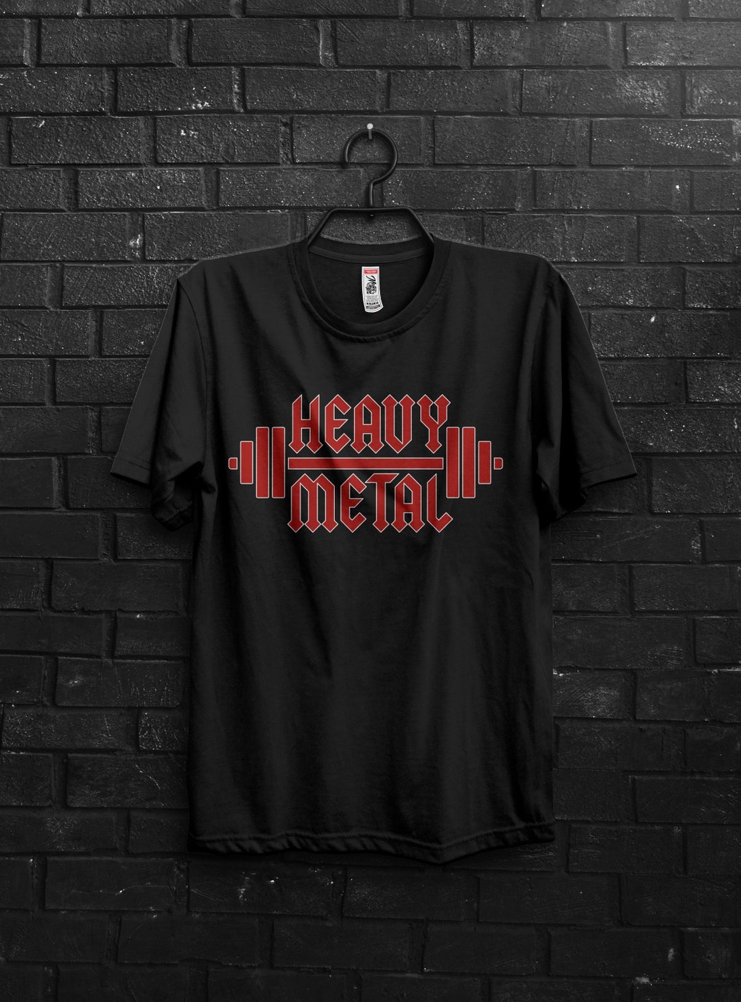 Heavy Metal Oversized Bodybuilder Tshirt Appareal for Gym Rats,lift ...