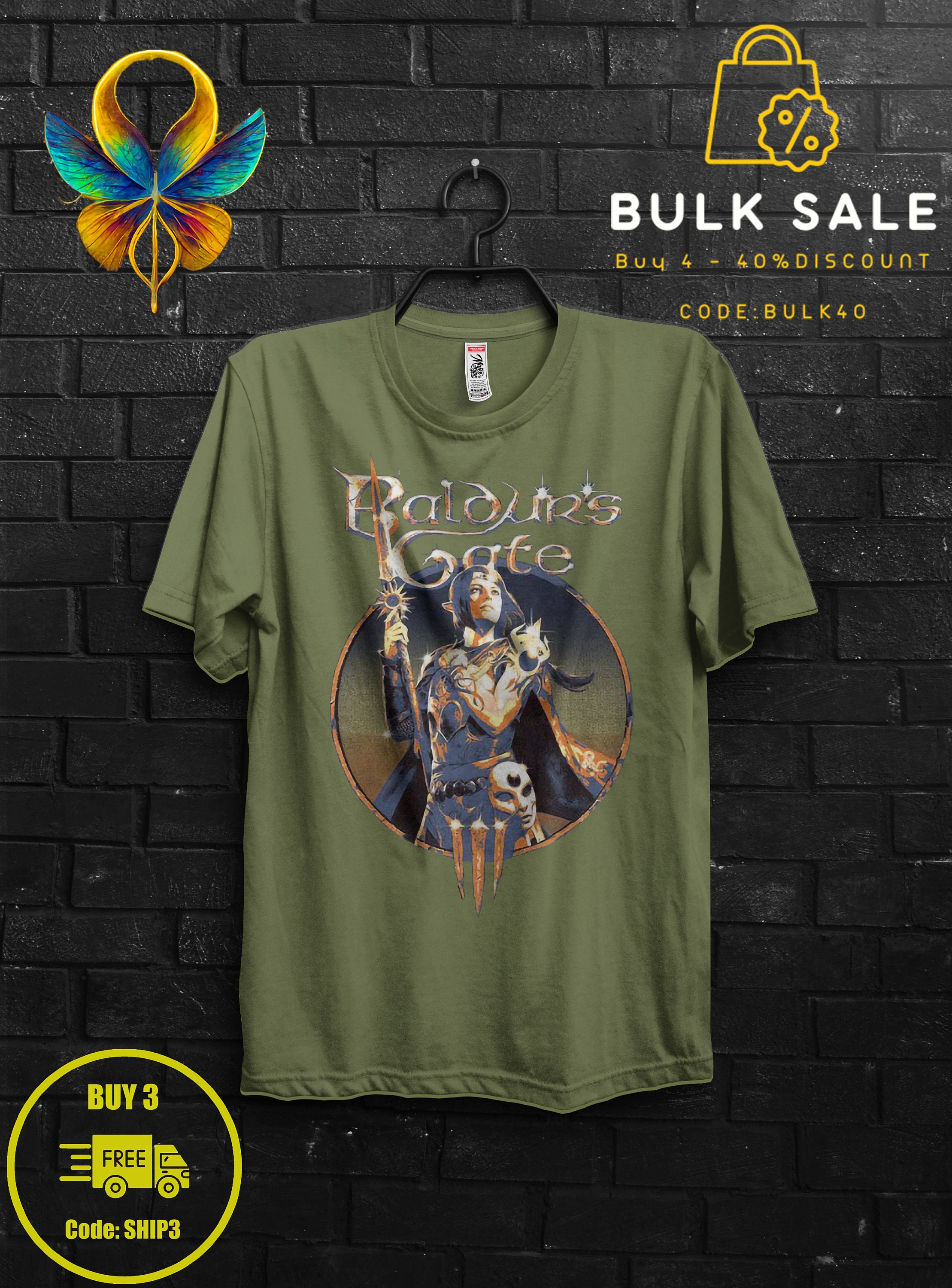 Shadowheart Baldur's Gate 3 Fan Tshirt for Gamer,bg3 Astarion Shirt for ...