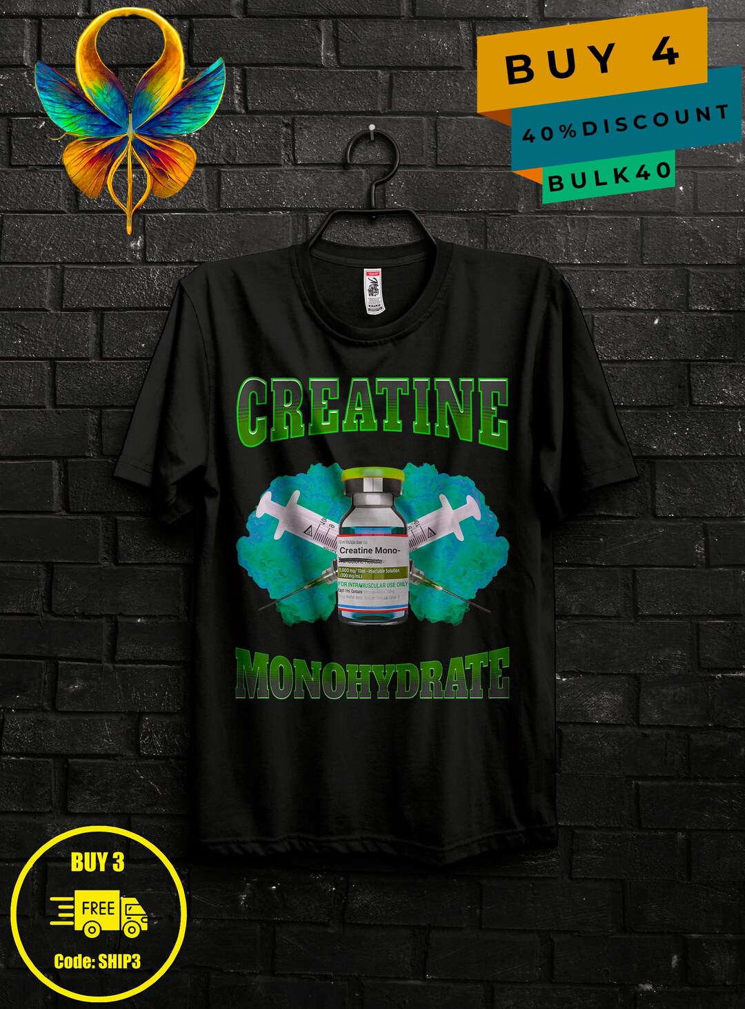 Creatine Monohydrate Meme Pump Cover Gift for Bodybuilder,legalize ...