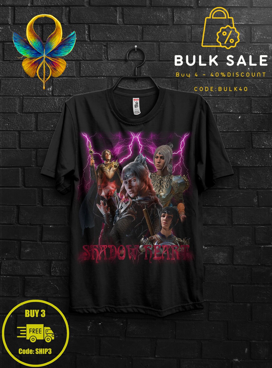 Shadowheart Baldur's Gate 3 Tshirt Gift Astarion,karlach for Halsin ...