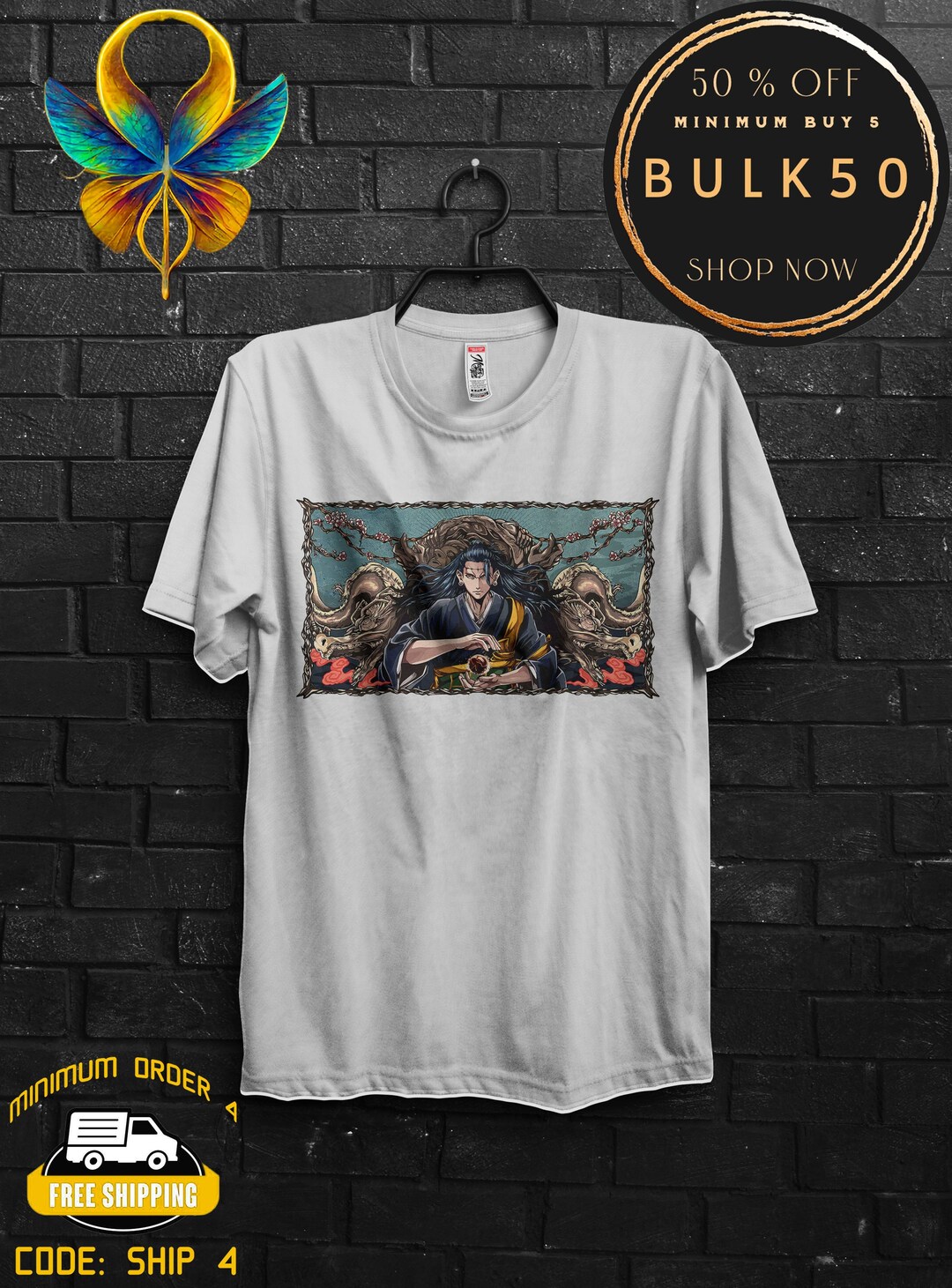 Geto Suguru Cosplay Shirt Gift,jjk Earrings,megumi Fushiguro,satoru ...