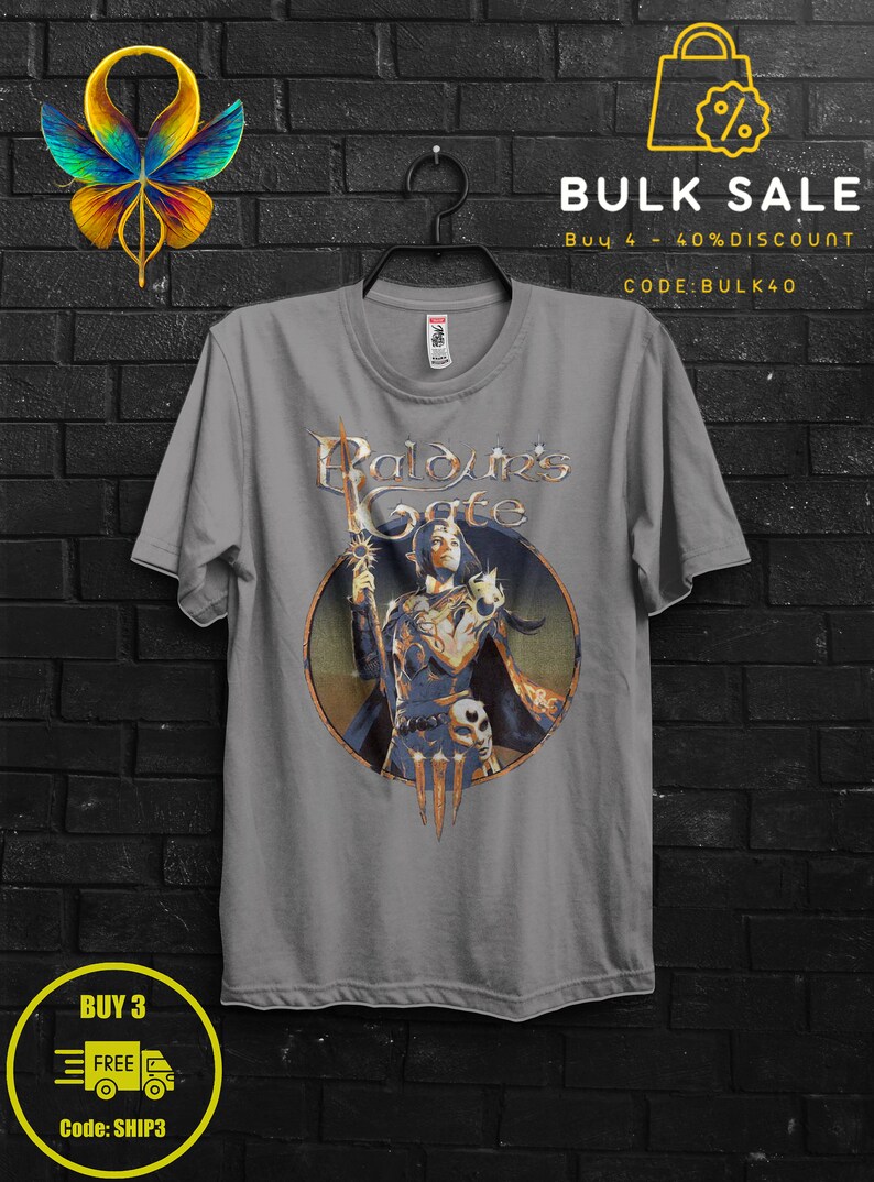 Shadowheart Baldur's Gate 3 Fan Tshirt for Gamer,bg3 Astarion Shirt for ...