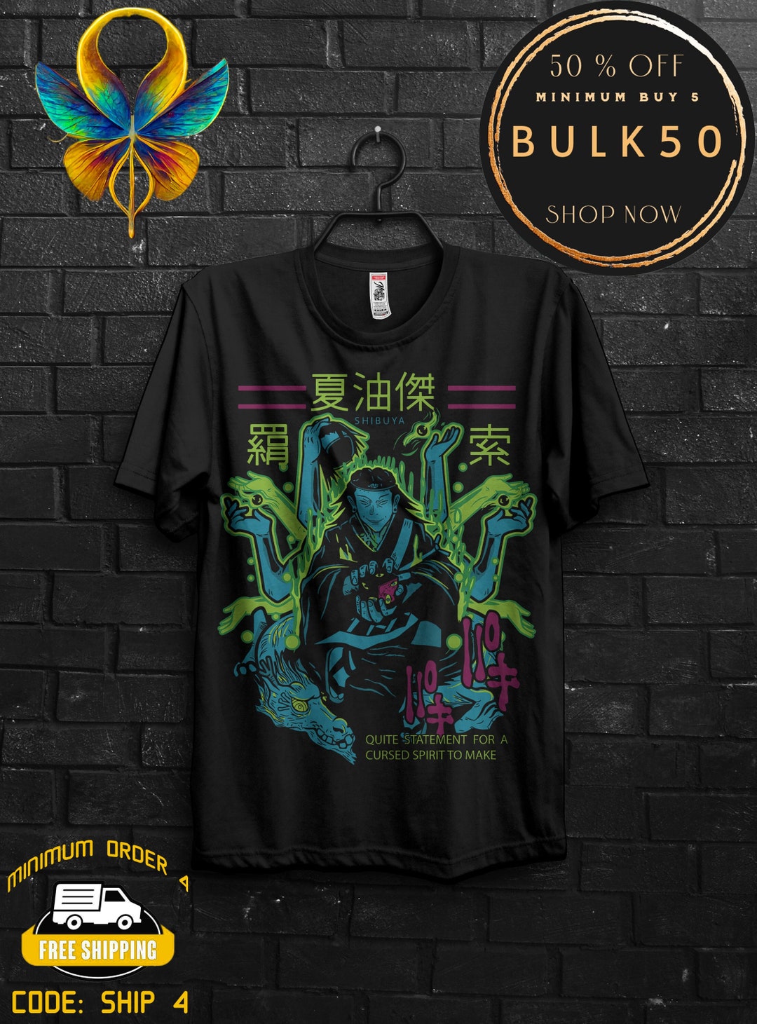 Geto Suguru Cosplay Shirt Gift,jjk Earrings,satoru Gojo Merch,megumi ...