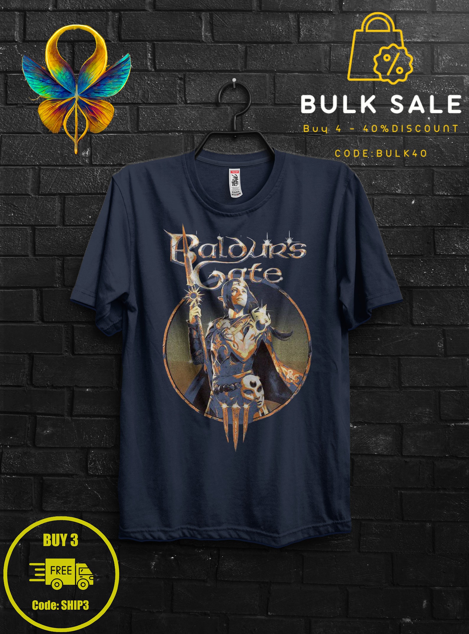 Shadowheart Baldur's Gate 3 Fan Tshirt for Gamer,bg3 Astarion Shirt for ...