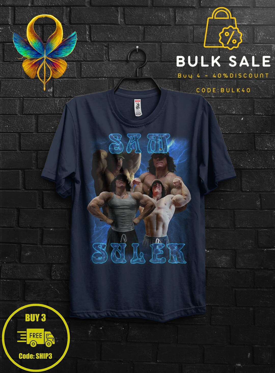 Sam Sulek Pump Cover Gift for Bodybuilder,tren Hard Tee,gym Rats ...