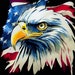 DIGITAL Download,eagle With American Flag,american Flag,eagle,printable ...