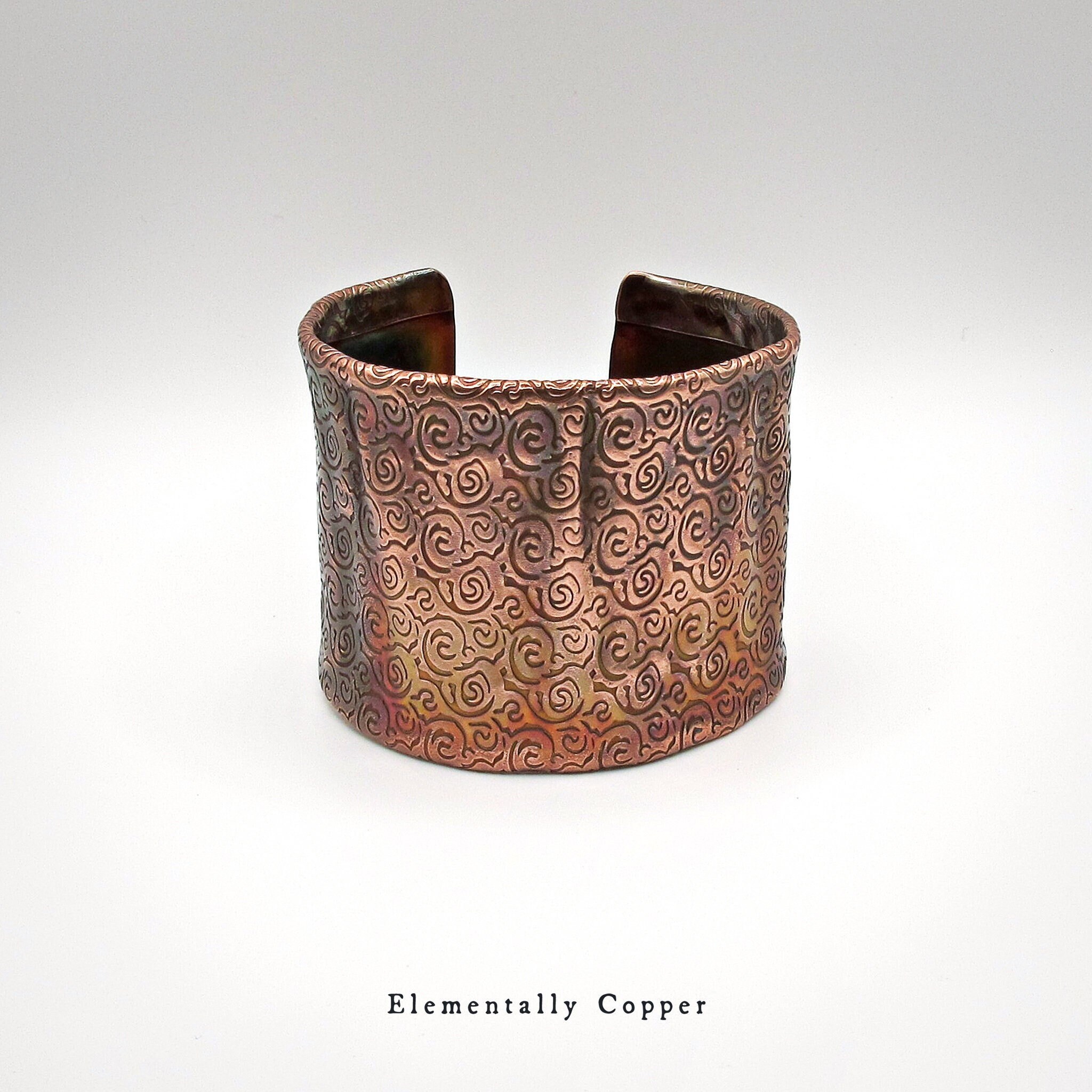 Fold-formed Copper Wrist Cuff - Etsy