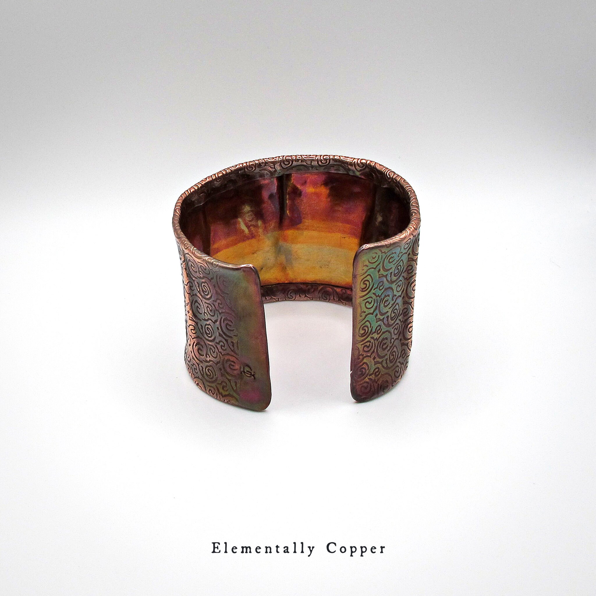 Fold-formed Copper Wrist Cuff - Etsy