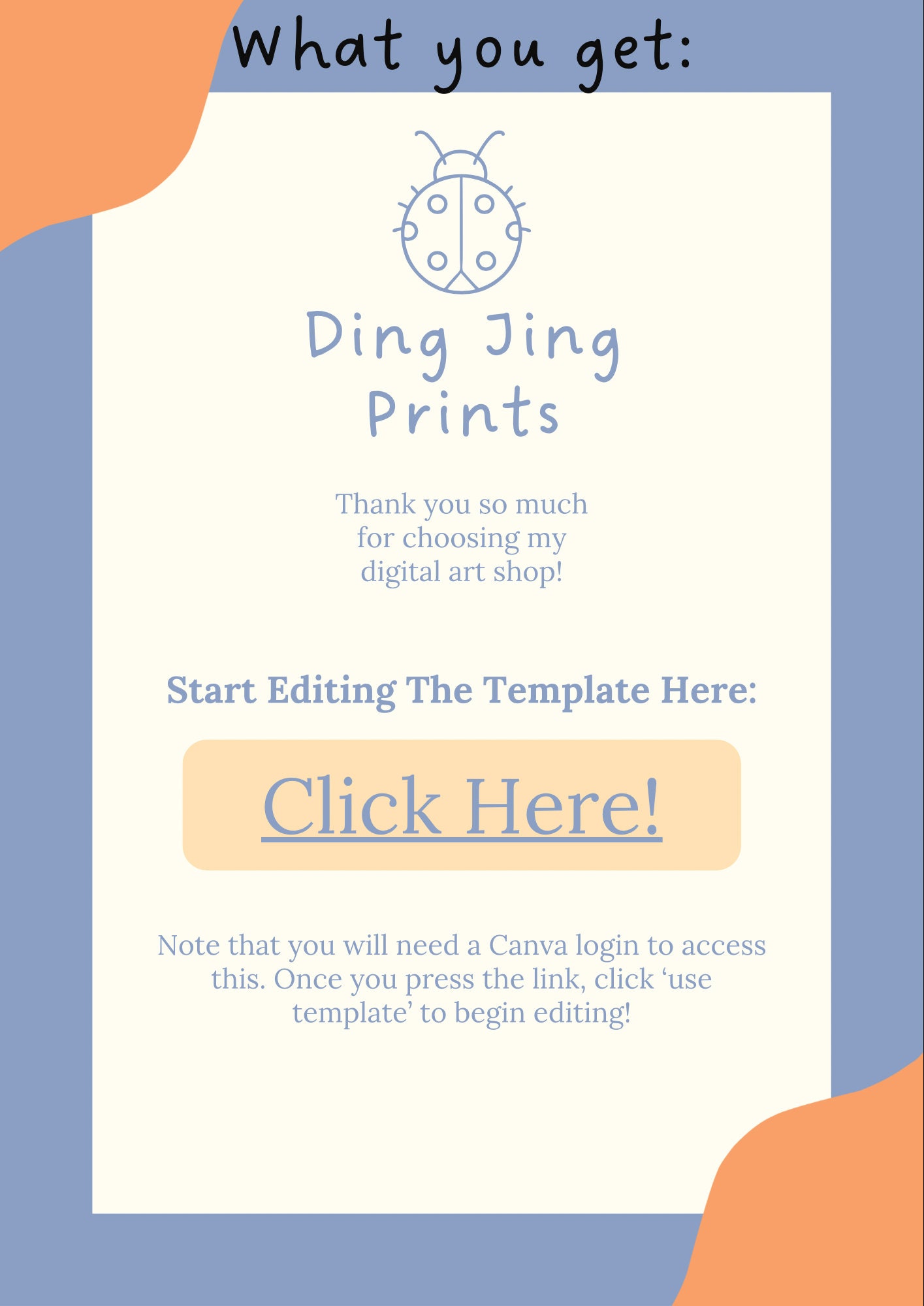 Meet the Teacher Editable Canva Template PDF Colorful Classroom Handout ...