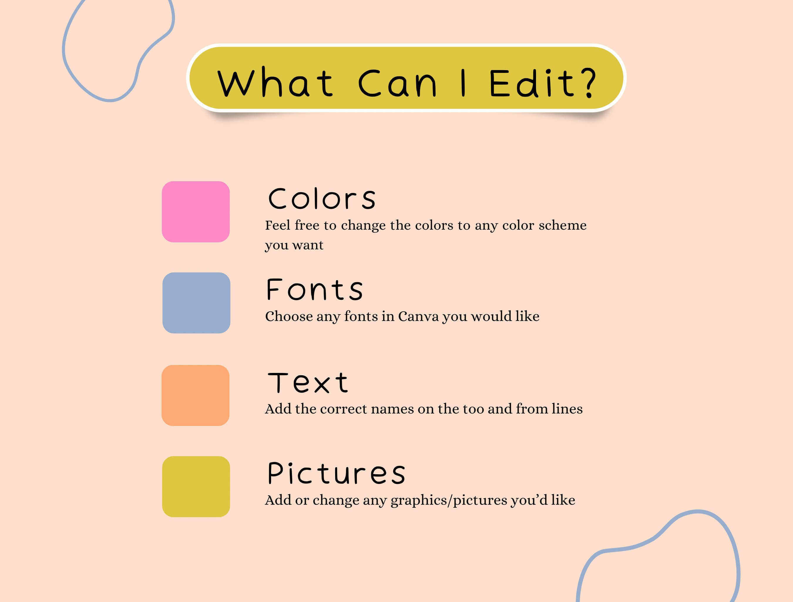 Meet the Teacher Editable Canva Template PDF Colorful Classroom Handout ...