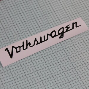 Volkswagen DECAL STICKER - Etsy