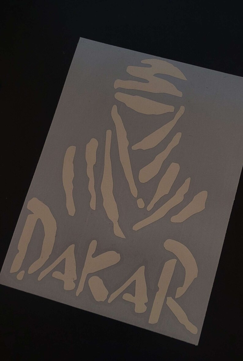 DAKAR RALLY VINYL Decal Sticker - Etsy