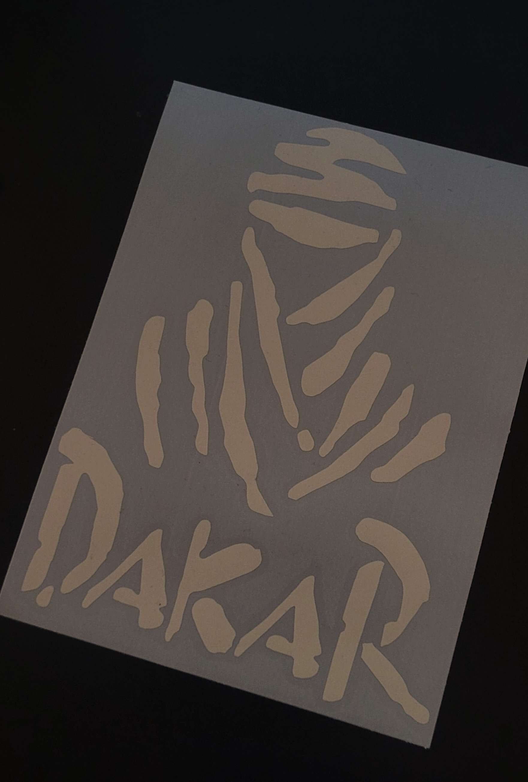 DAKAR RALLY VINYL Decal Sticker - Etsy
