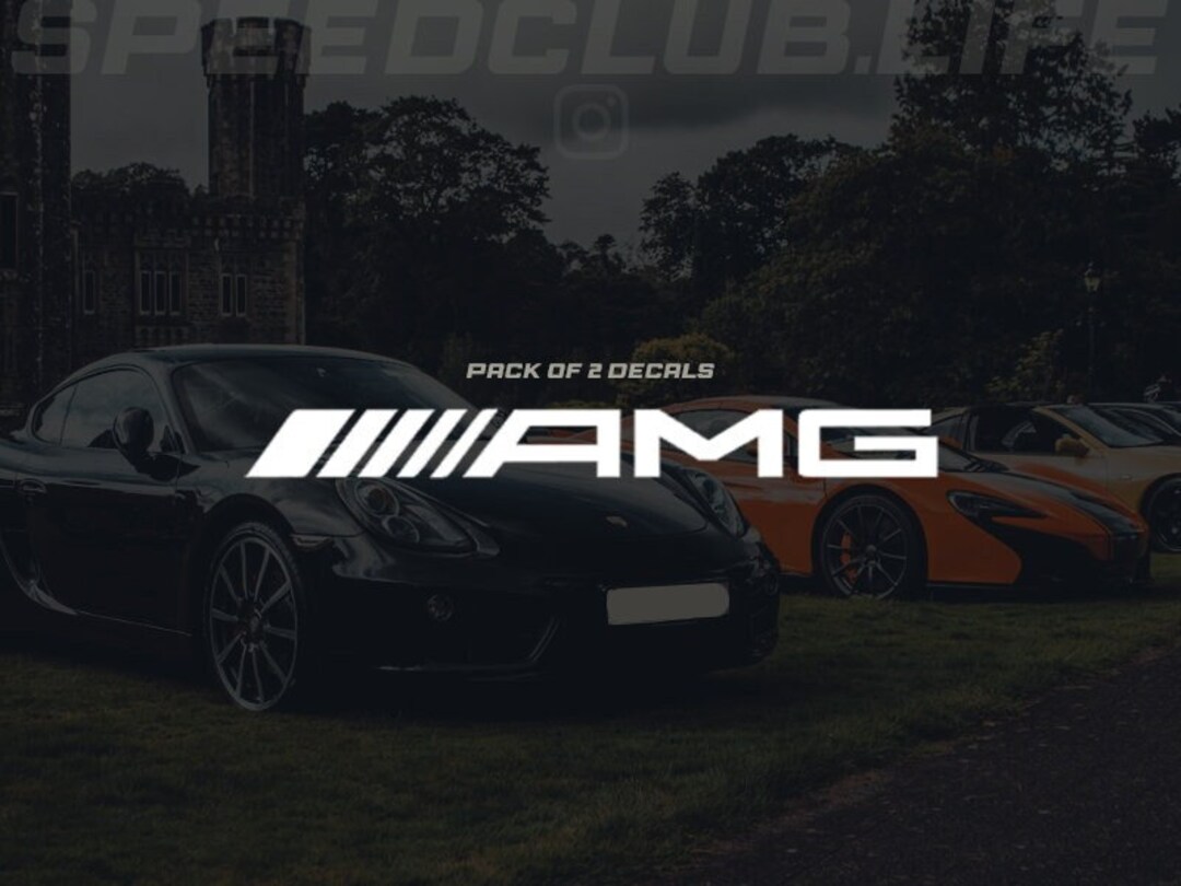 AMG DECAL (2 PACK) - Etsy