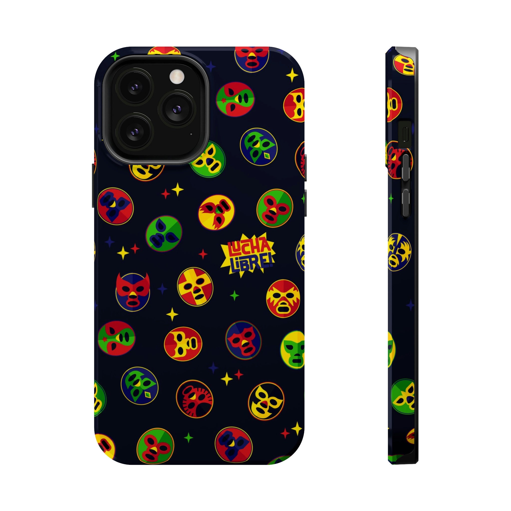 Lucha Libre Mexican Wrestling Luchador Phone Case, iPhone 15 Phone Case ...