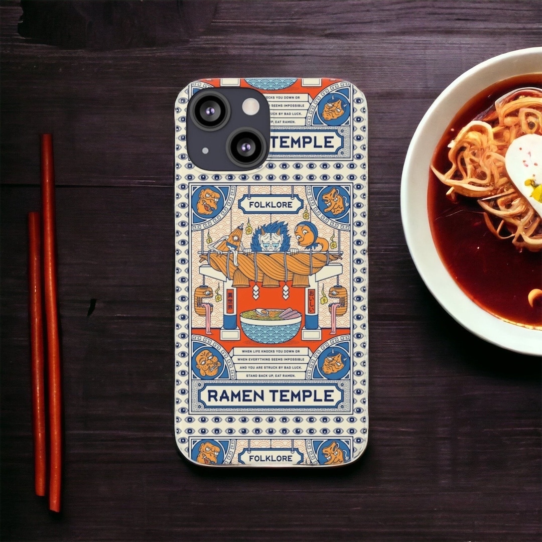 Japanese Folklore Ramen Tough Case for iPhone 15, Google Pixel, Samsung ...