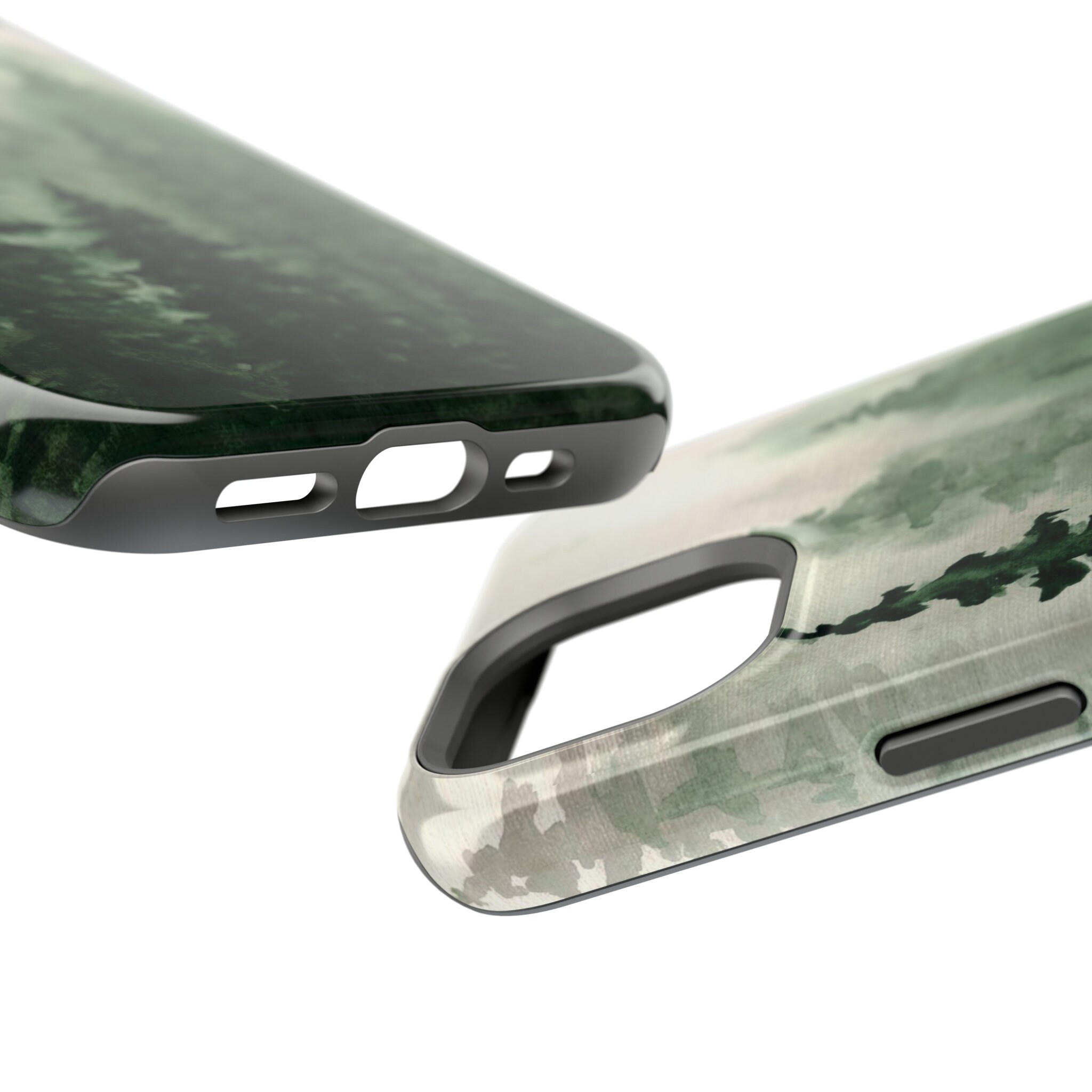 Magsafe Watercolor Pine Tree Forest Phone Case Mountains Phone Case ...