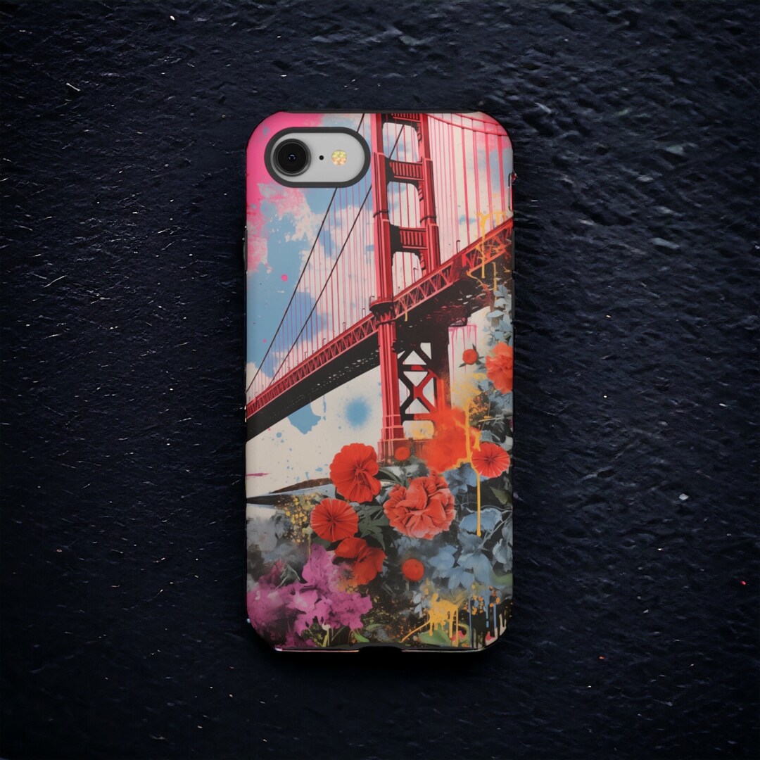 Golden Gate Bridge Phone Case, San Francisco Phone Case, SF Graffiti ...